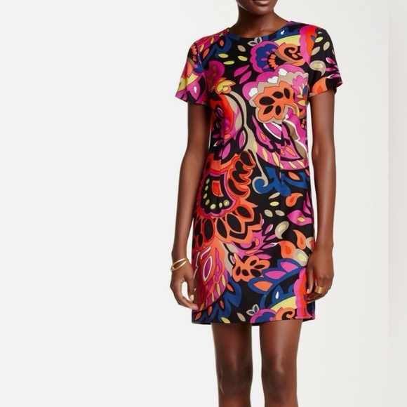 Trina Turk | Dresses | Trina Turk Floral Shift Dress | Poshmark